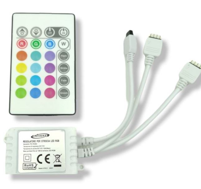 RGB LED STRIP IR CONTROLLER - Delta Sierra Marine